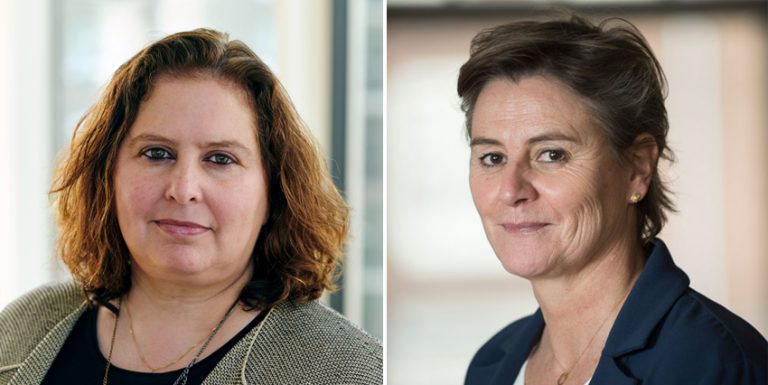Jacqueline Schaap en Barbara Rumora-Scheltema nieuwe dekens AOVA